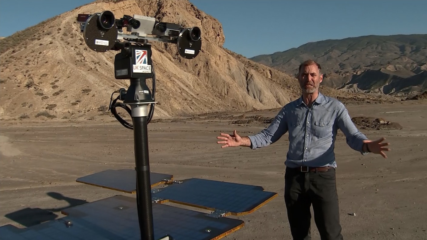 Mars rover taken on test run across Spanish desert while being ...