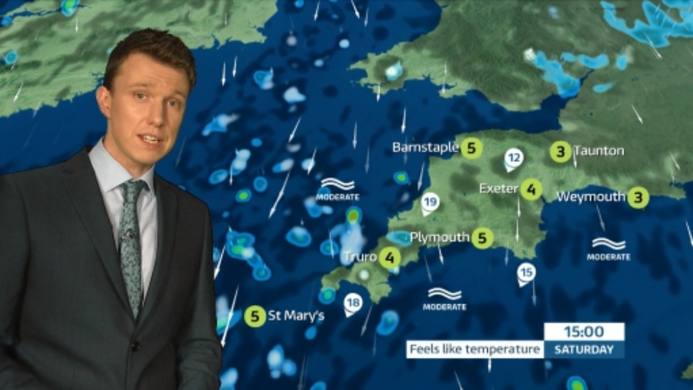 Weather Forecast: the odd wintery shower tonight in the South West ...