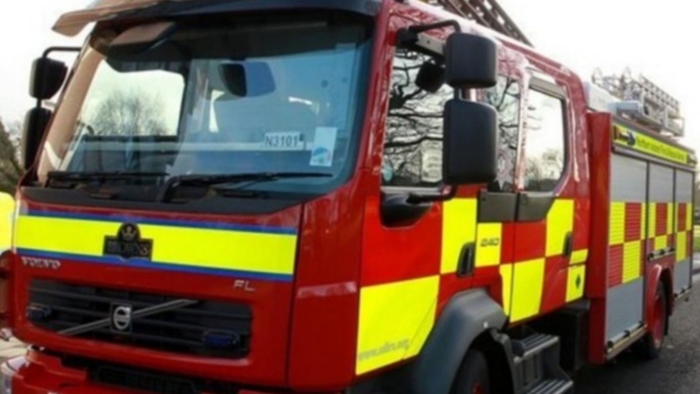Two men arrested following large Newry fire | UTV | ITV News