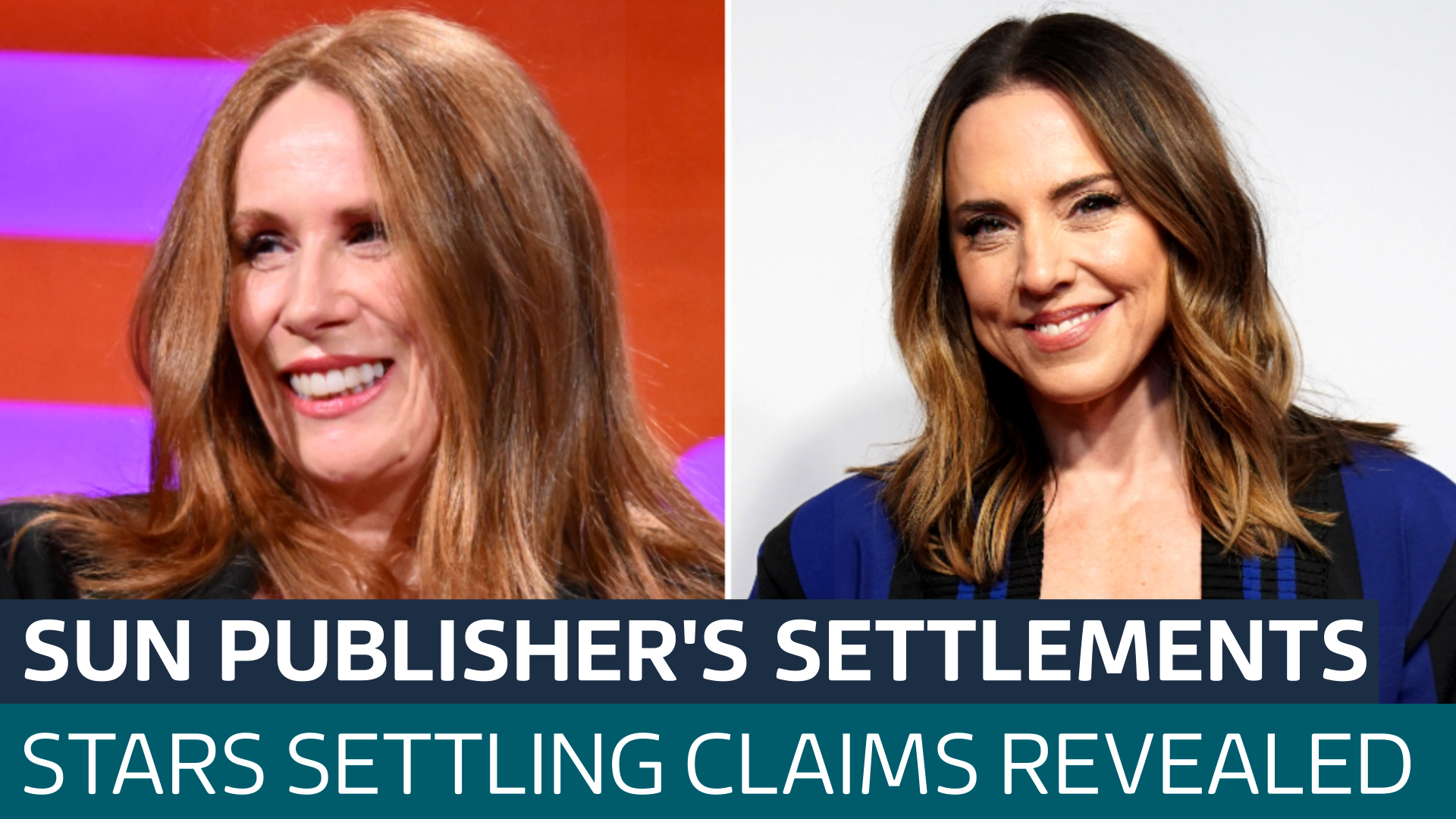 Spice Girl Mel C and comedian Catherine Tate among celebrities settling ...