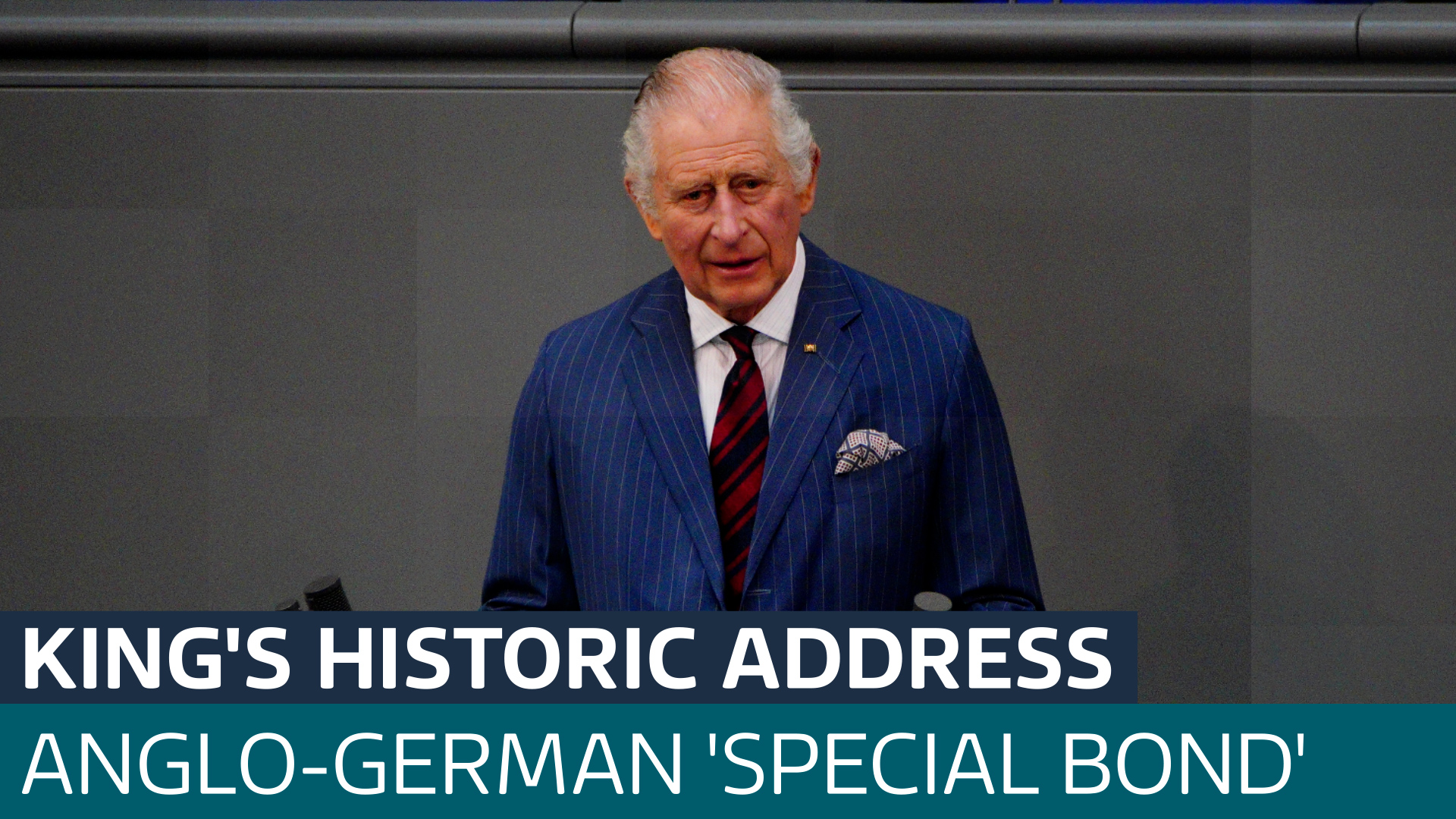 King Charles becomes first British monarch to address German Parliament ...