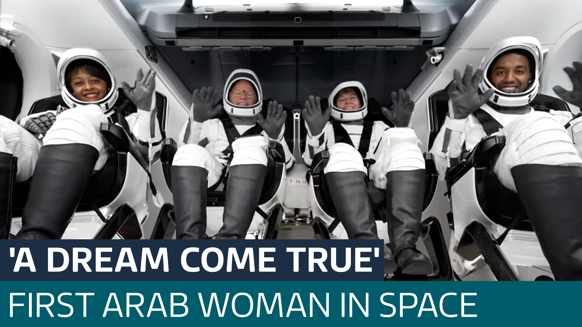 Saudi Arabia's first female astronaut on "dream come true" with space ...