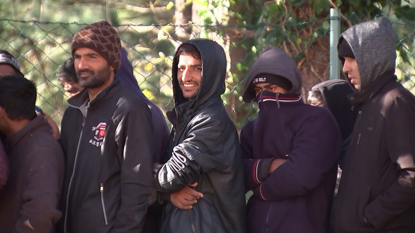 Thousands of migrants trek through perilous minefields to reach EU ...