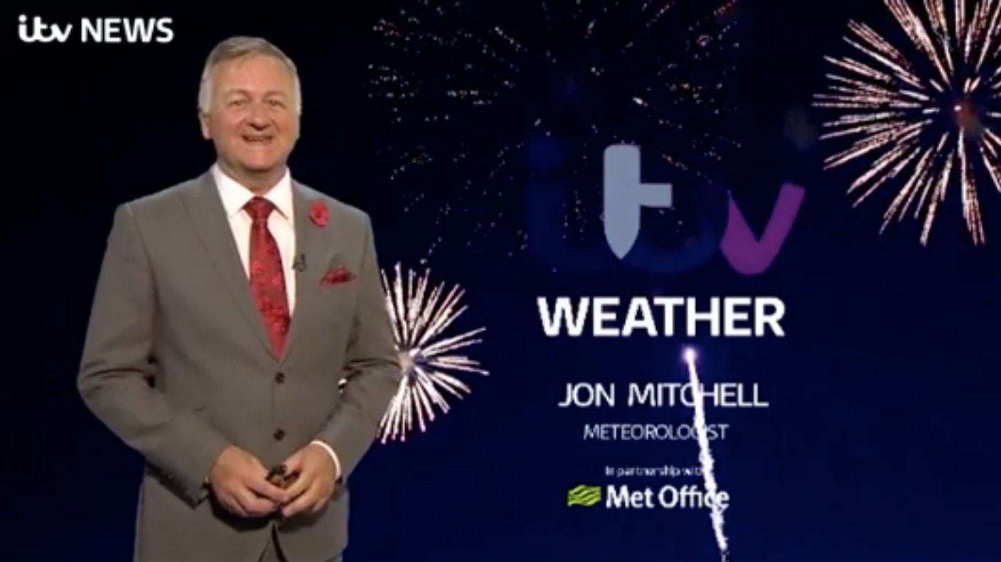 Your late weather forecast with Jon Mitchell | ITV News Calendar
