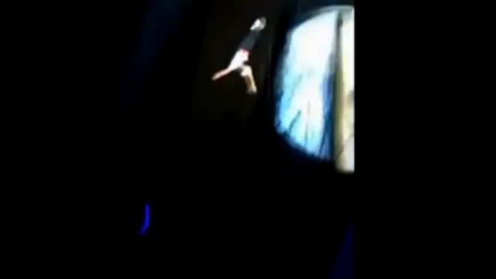 Acrobat survives after plunging through safety net | ITV News