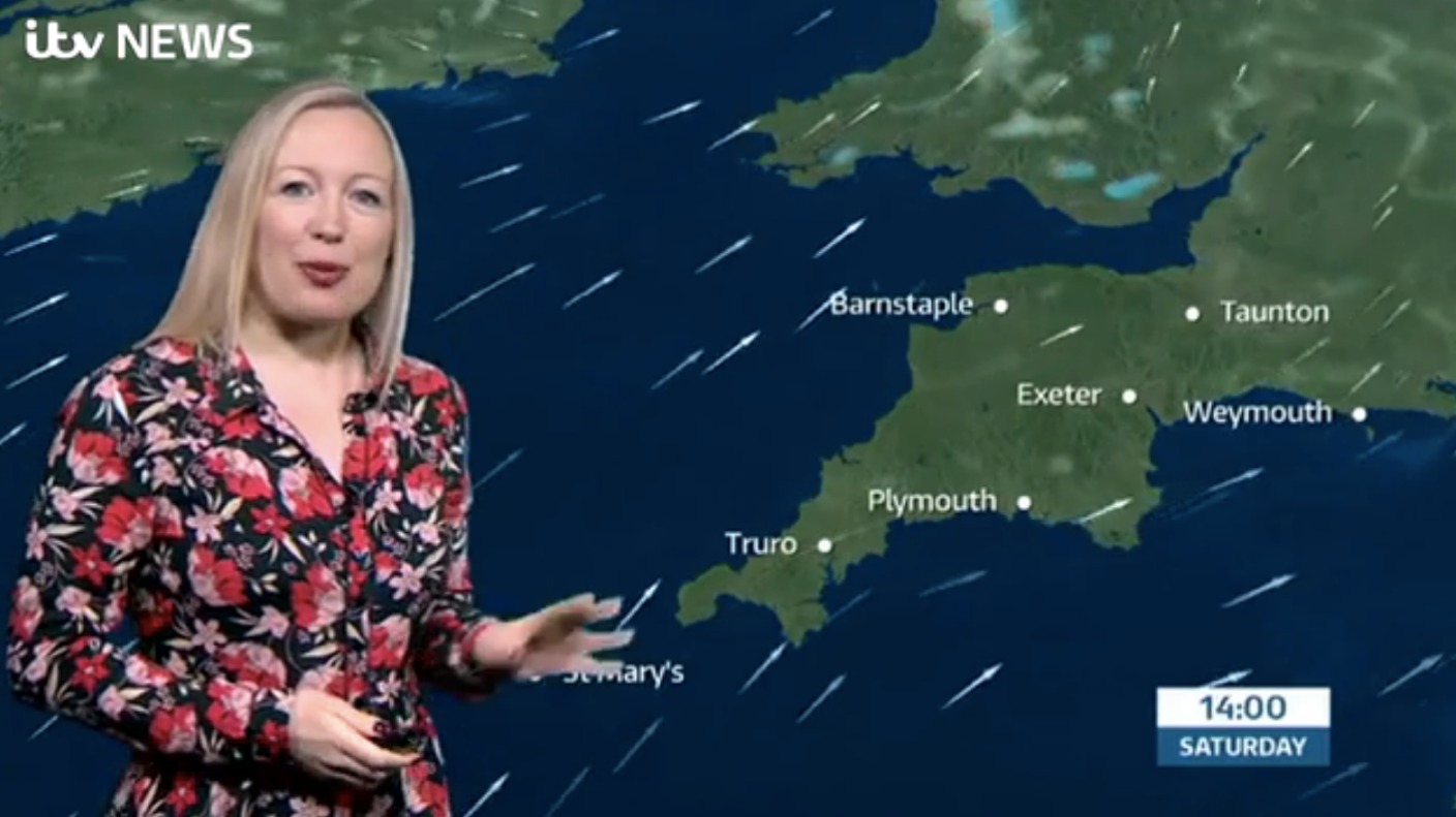 Your lunch time weather forecast with Philippa Drew | ITV News West Country