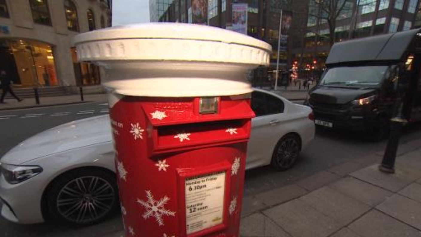 Talking Christmas post box comes to Birmingham | ITV News Central