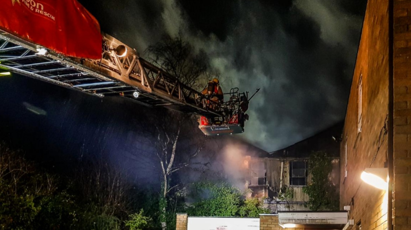 Ten fire engines tackle blaze near care home | ITV News West Country
