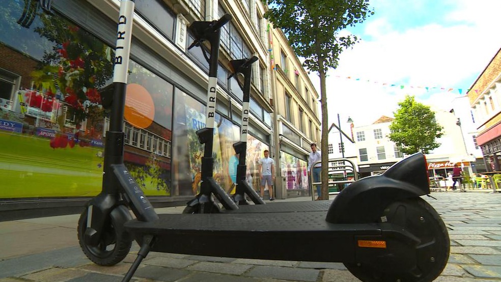 Controversial e-scooter trial extended by six months | ITV News Meridian