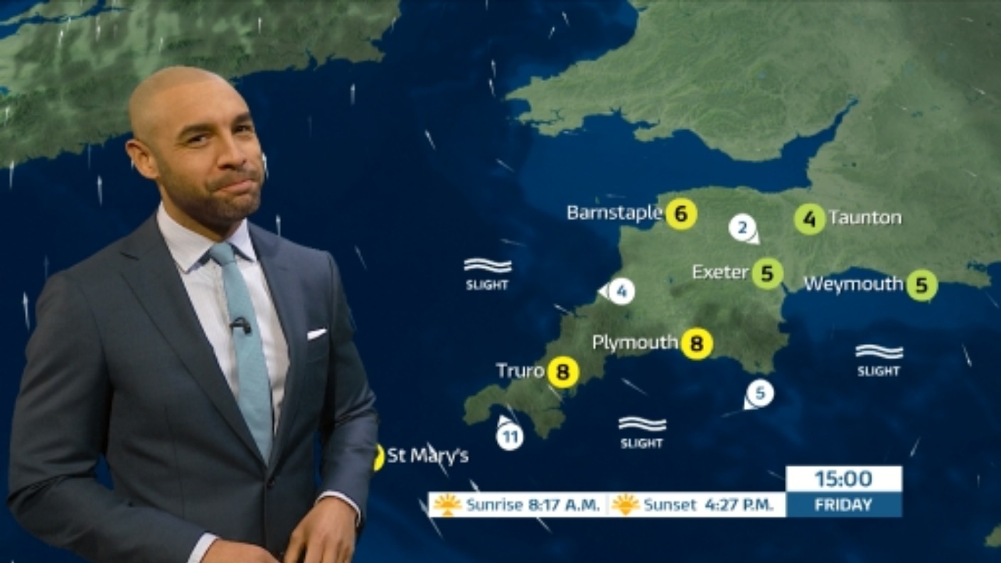 Cold and cloudy day ahead in the South West | ITV News West Country