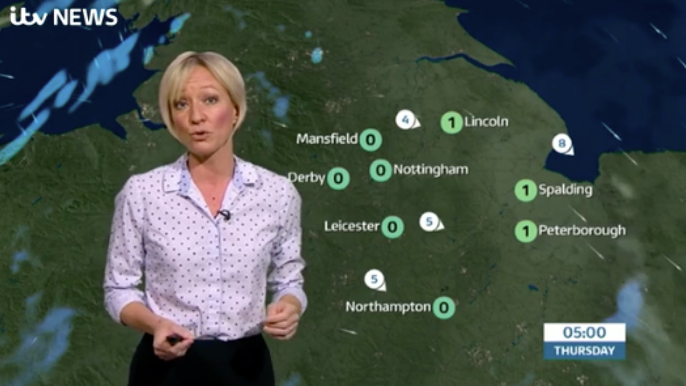 East Midlands Weather: Showers clearing overnight | ITV News Central
