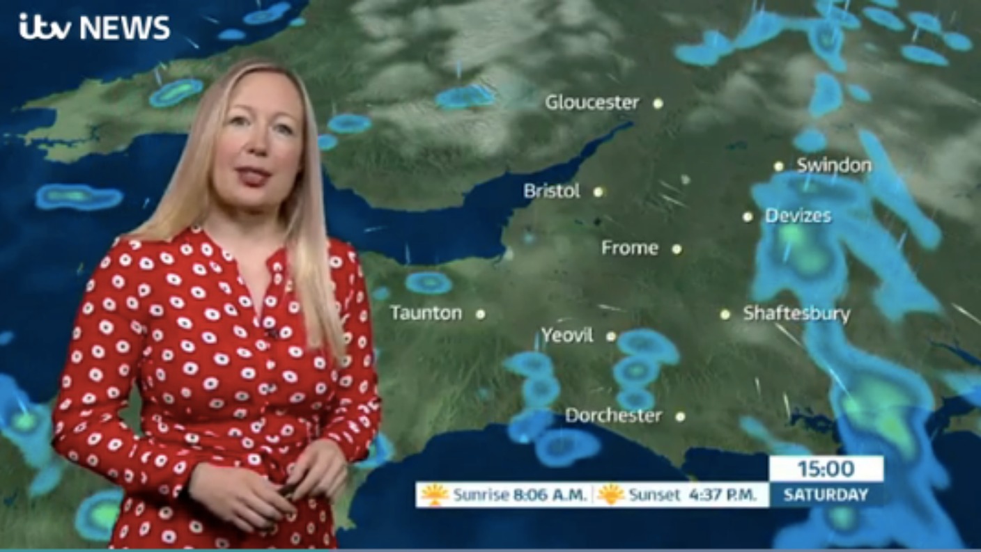 Your lunch time weather for the West with Philippa Drew | ITV News West ...