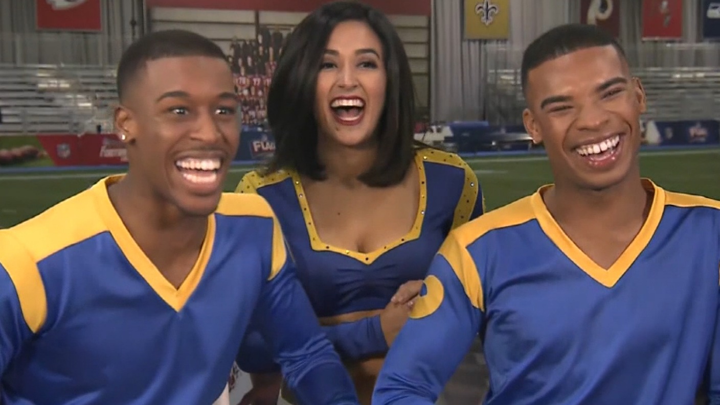Super Bowl Sunday will see history made as men join cheerleading squad ...