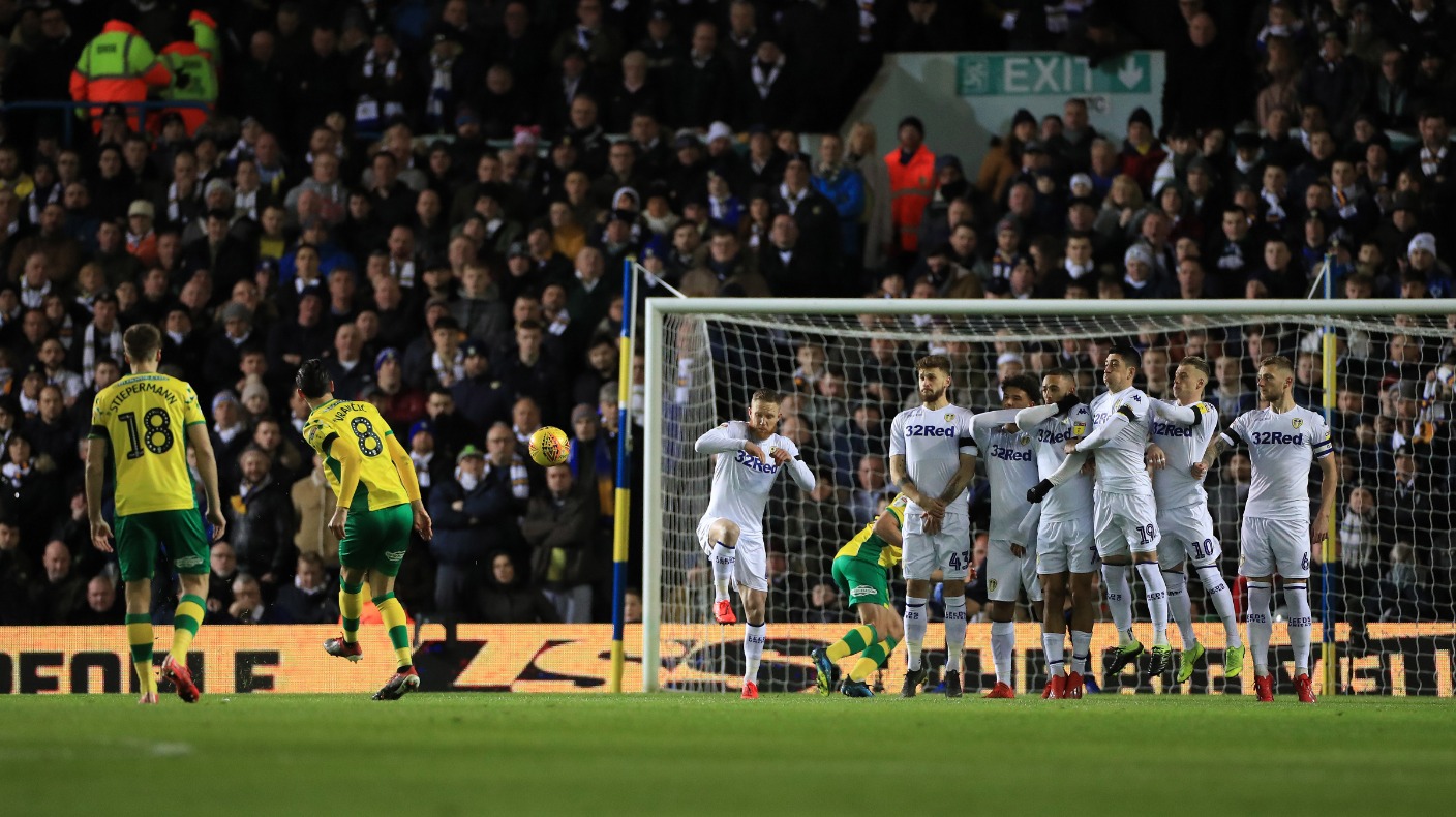 Norwich City beat Leeds United to return to the top of the Championship ...