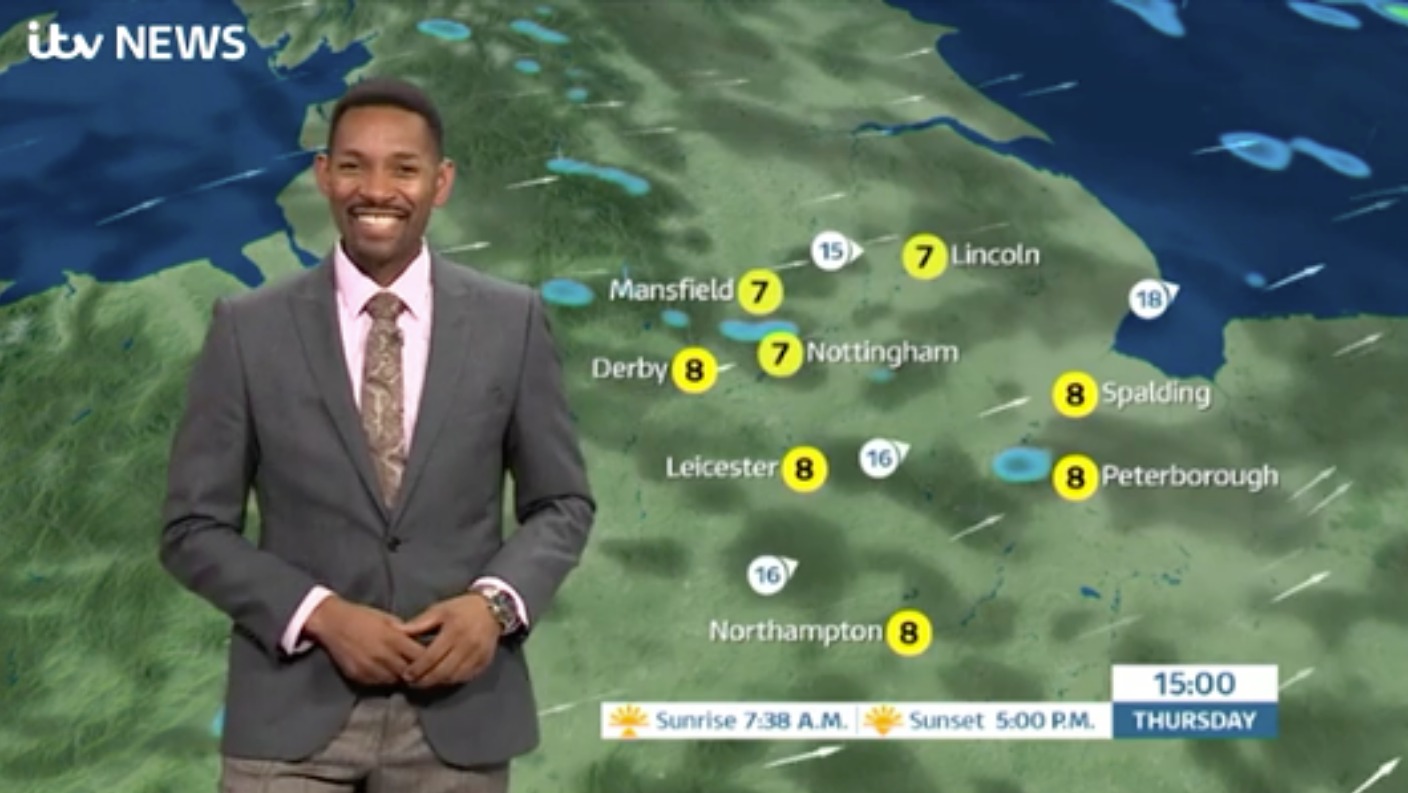 East Midlands Weather: Rain this morning | ITV News Central