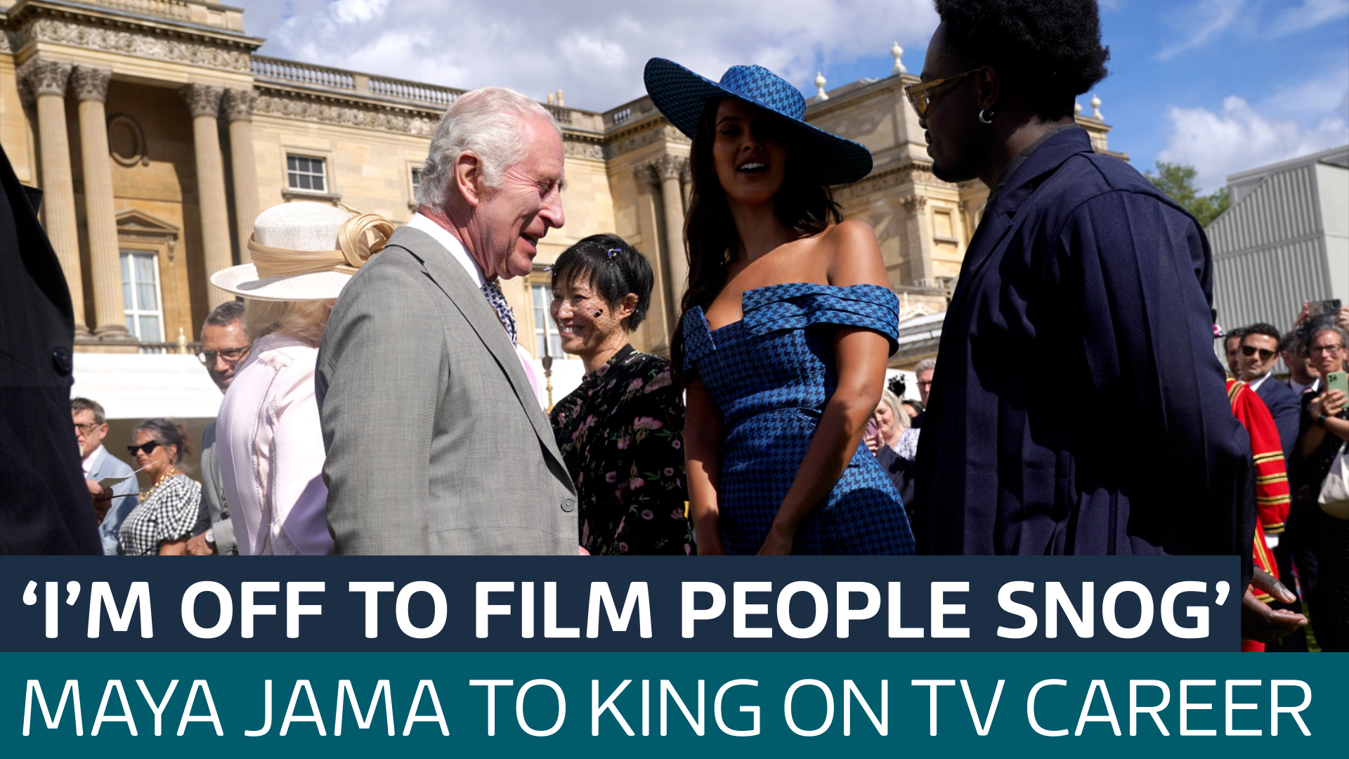 TV presenter Maya Jama fills King Charles in on 'Love Island' antics ...