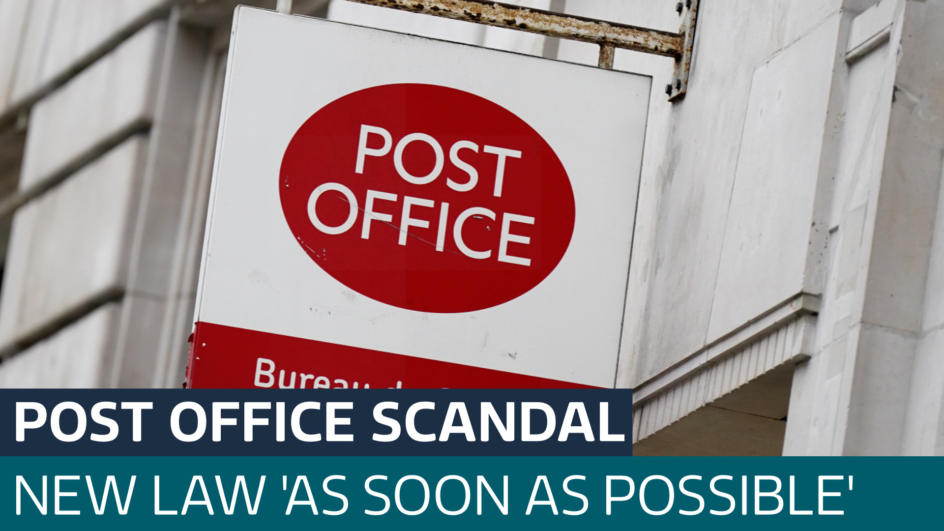 Law to exonerate victims of Post Office scandal to be brought forward ...