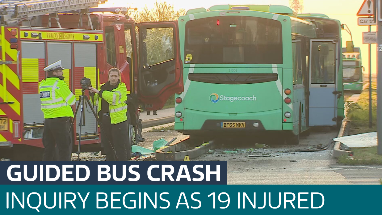 Bus driver in critical condition as witnesses describe ‘intense scene ...