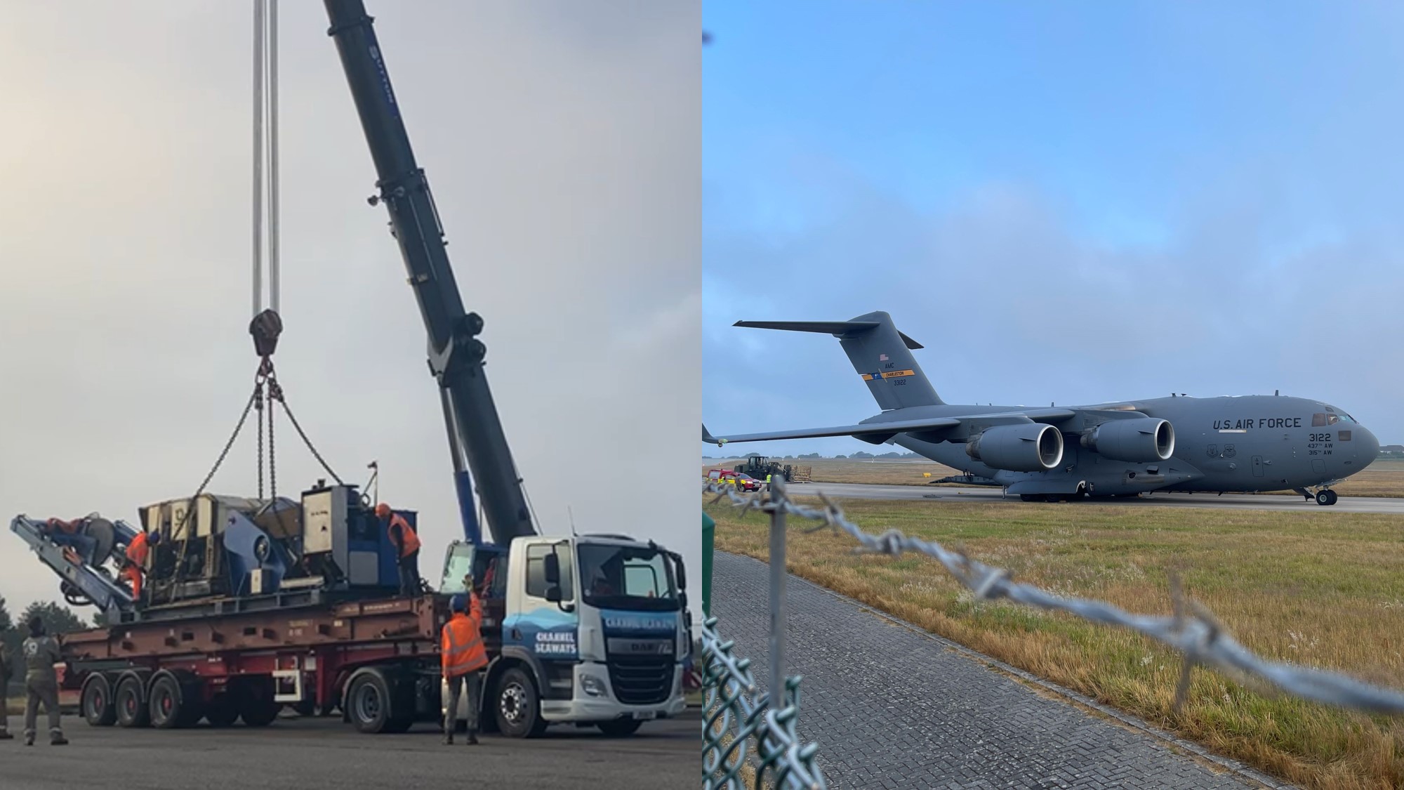 Titanic sub rescue: US plane arrives in Jersey to collect vital ...