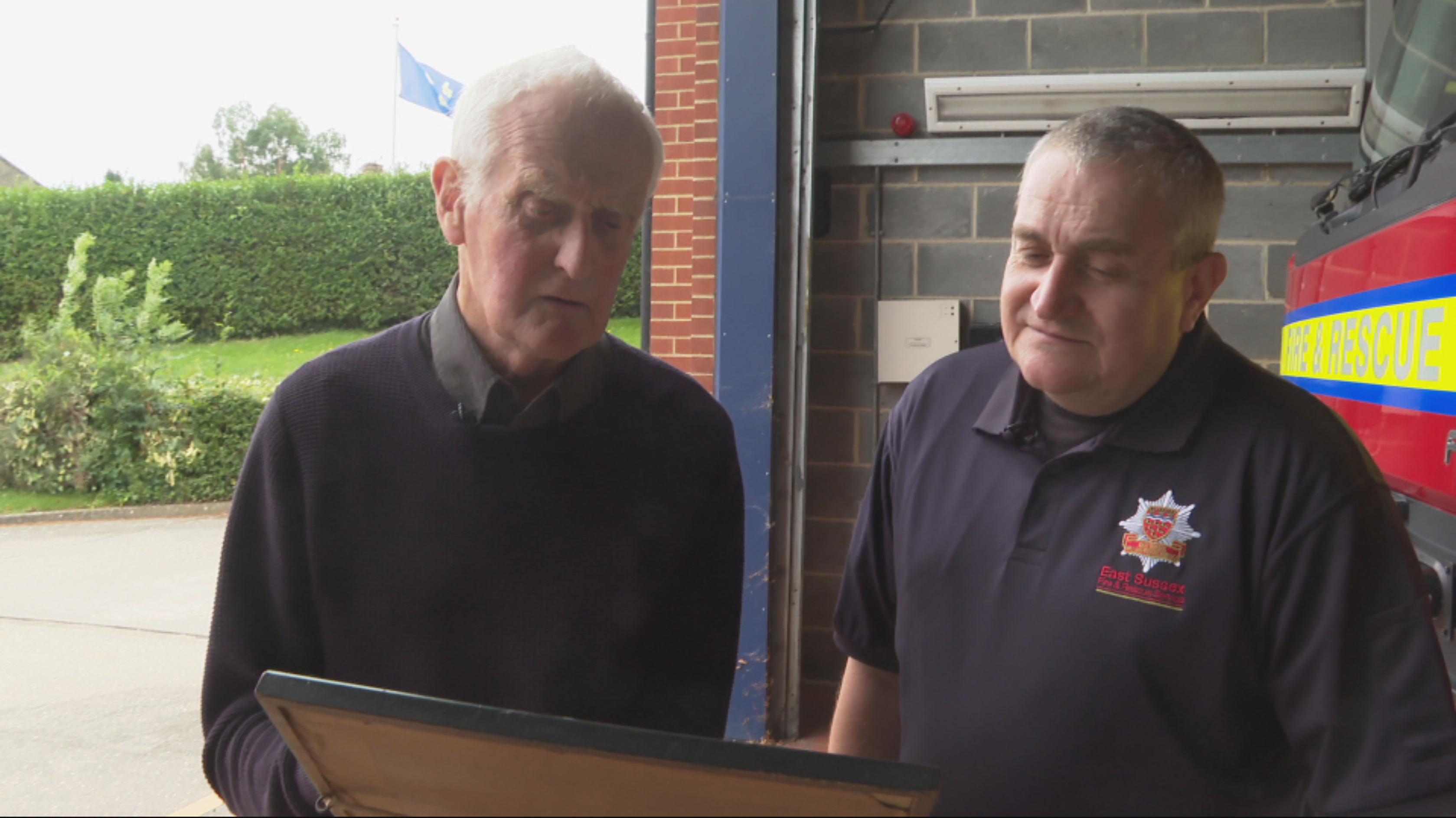 Meet the firefighter ending a 101-year old line of duty | ITV News Meridian
