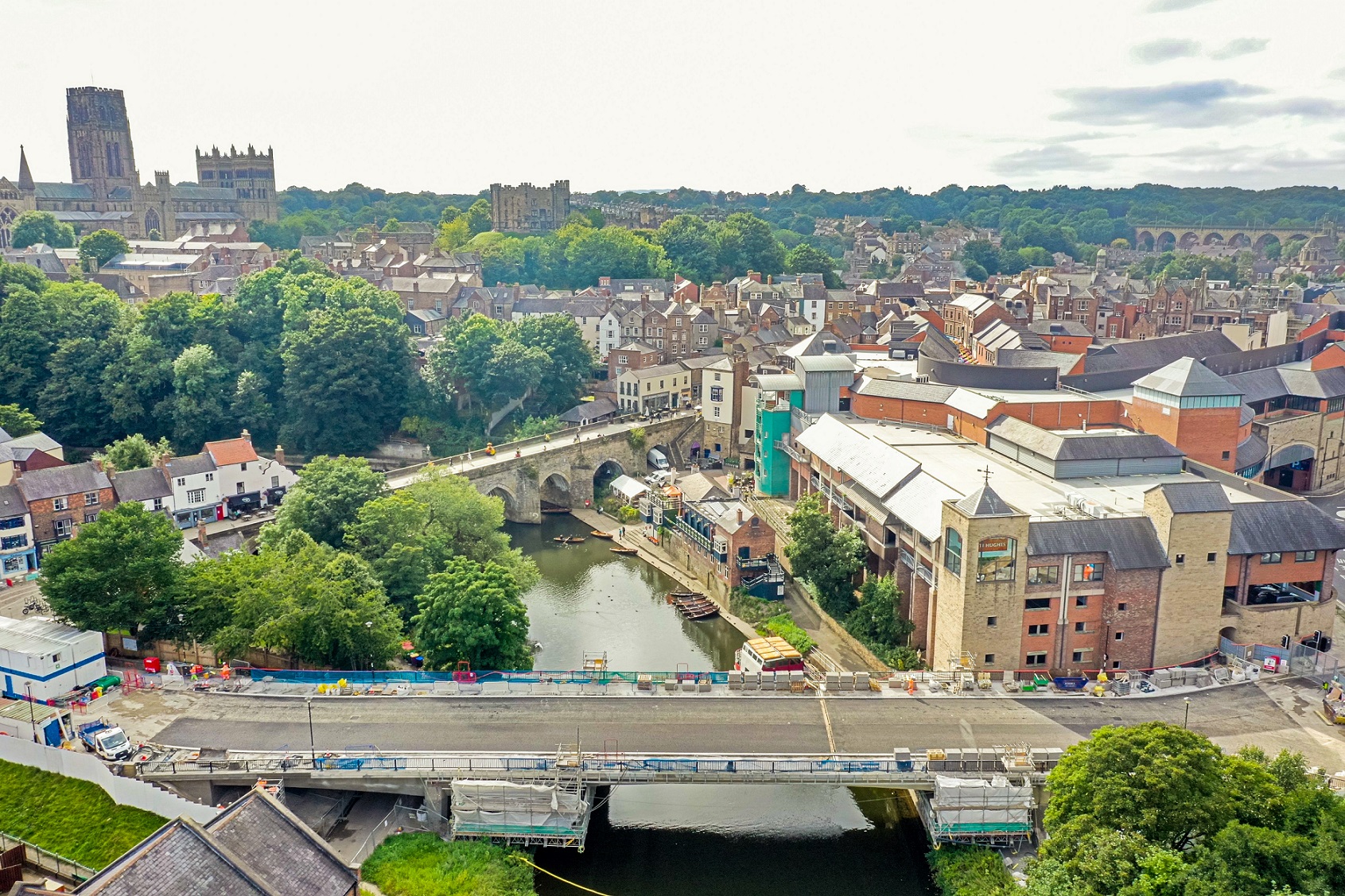 Durham city bridge set to reopen next month | ITV News Tyne Tees