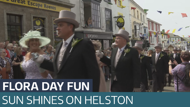 Cornwall celebrates Flora Day to herald start of Summer - Latest From ...