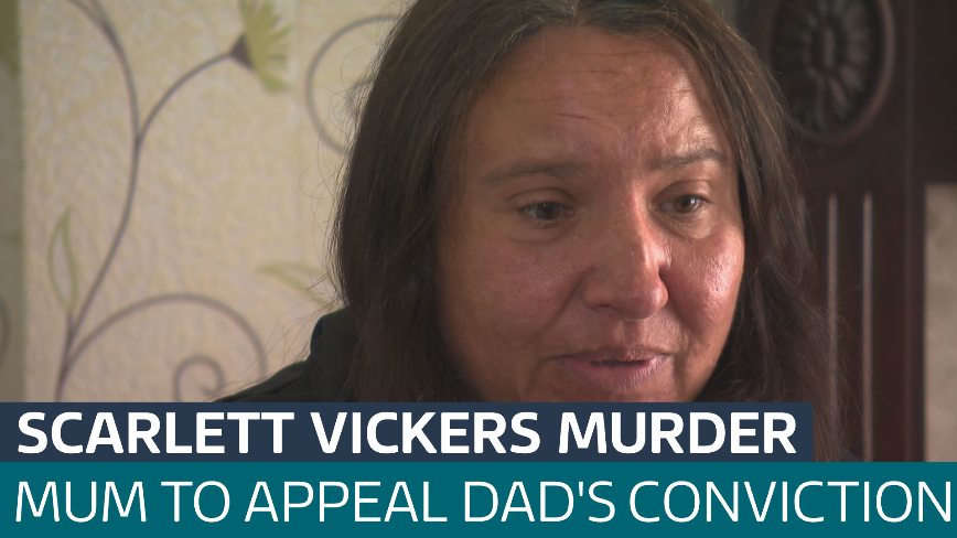 Mother of murdered Scarlett Vickers says she will appeal to overturn ...