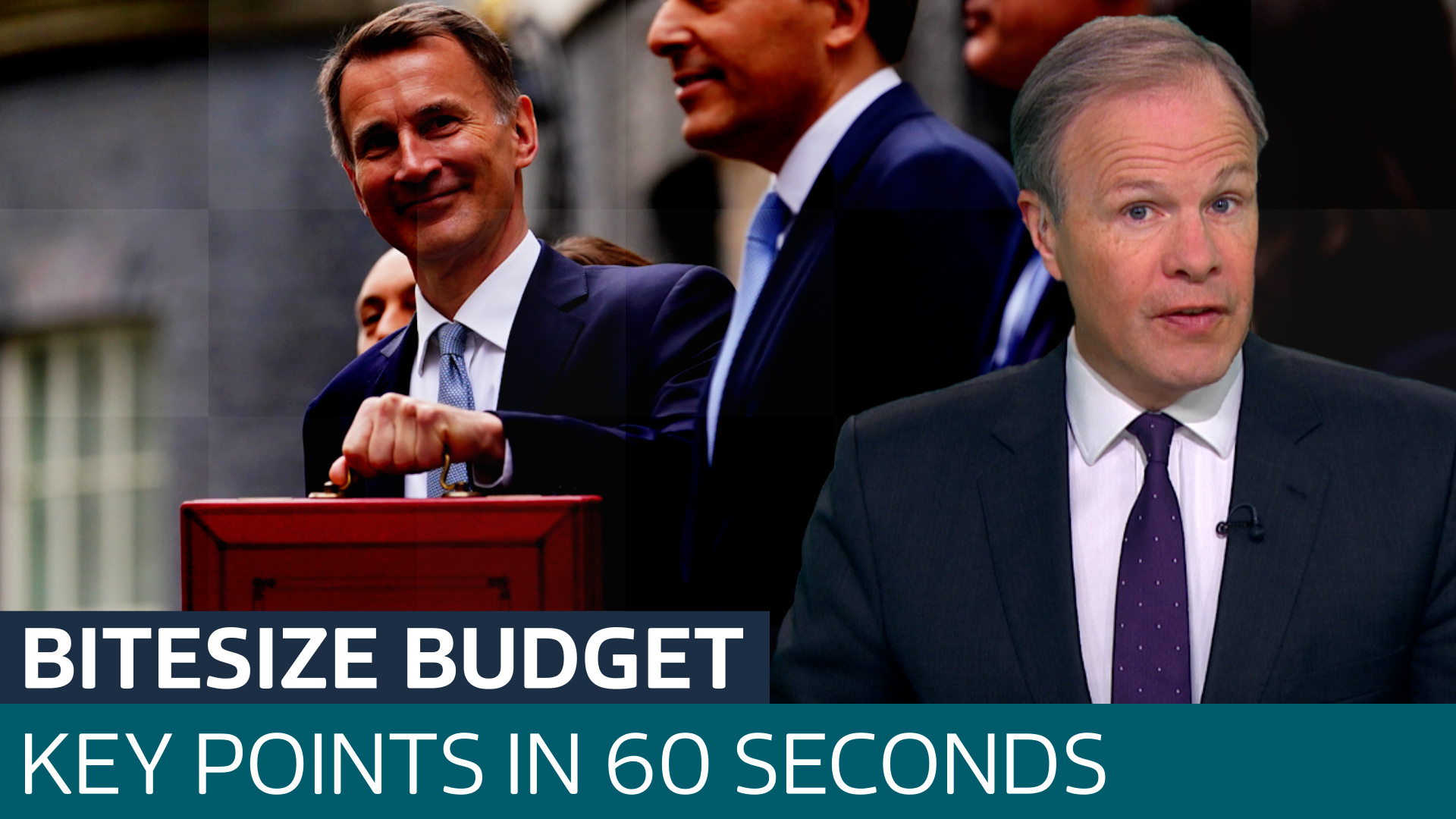 The key bits of the Chancellor's hour-long budget - in one minute ...