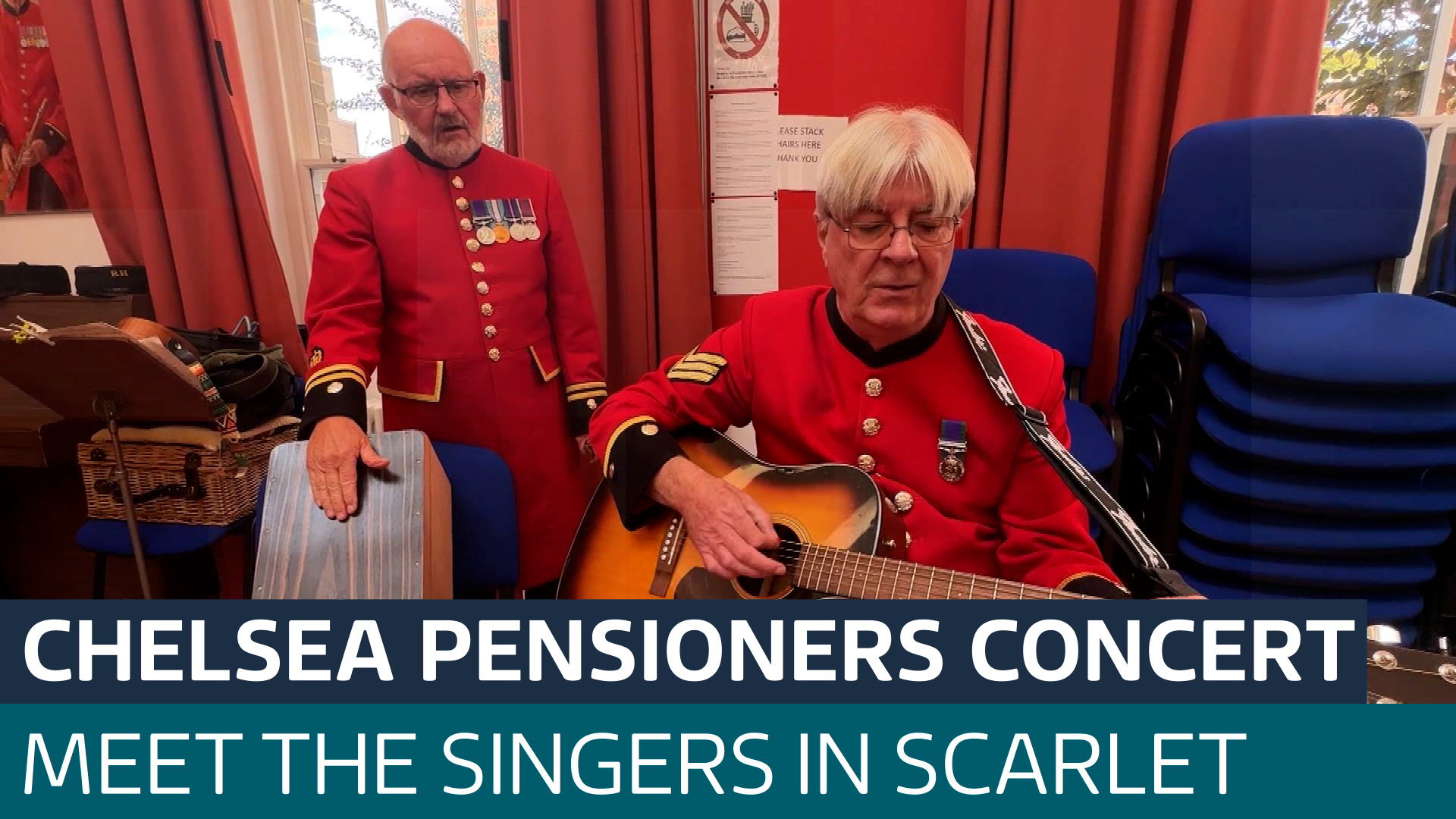 Chelsea Pensioner Singers prepare for special concert - Latest From ITV ...