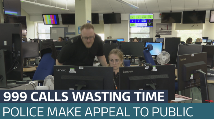 Police call handlers in Devon and Cornwall are receiving needless calls ...