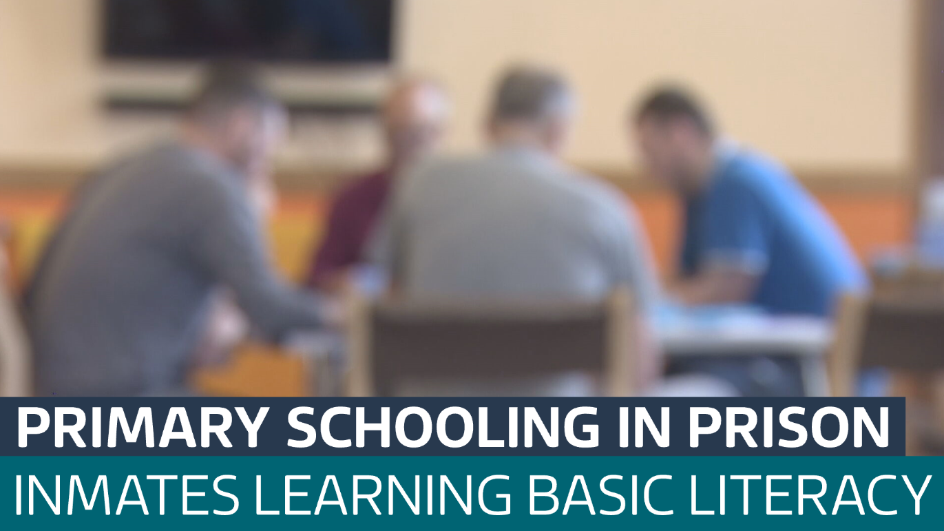 The prisoners learning primary school-level literacy skills to prevent ...