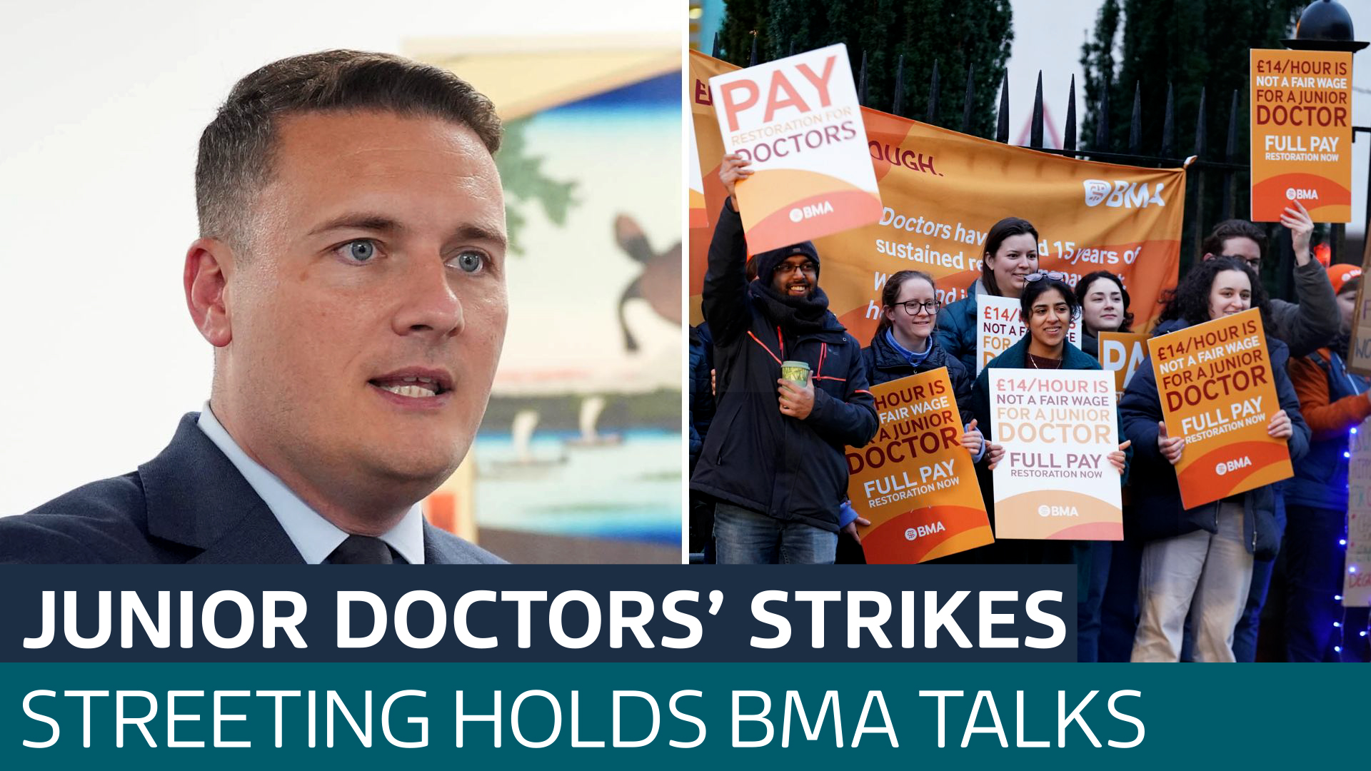 Health Secretary holds first face-to-face talks with junior doctors ...