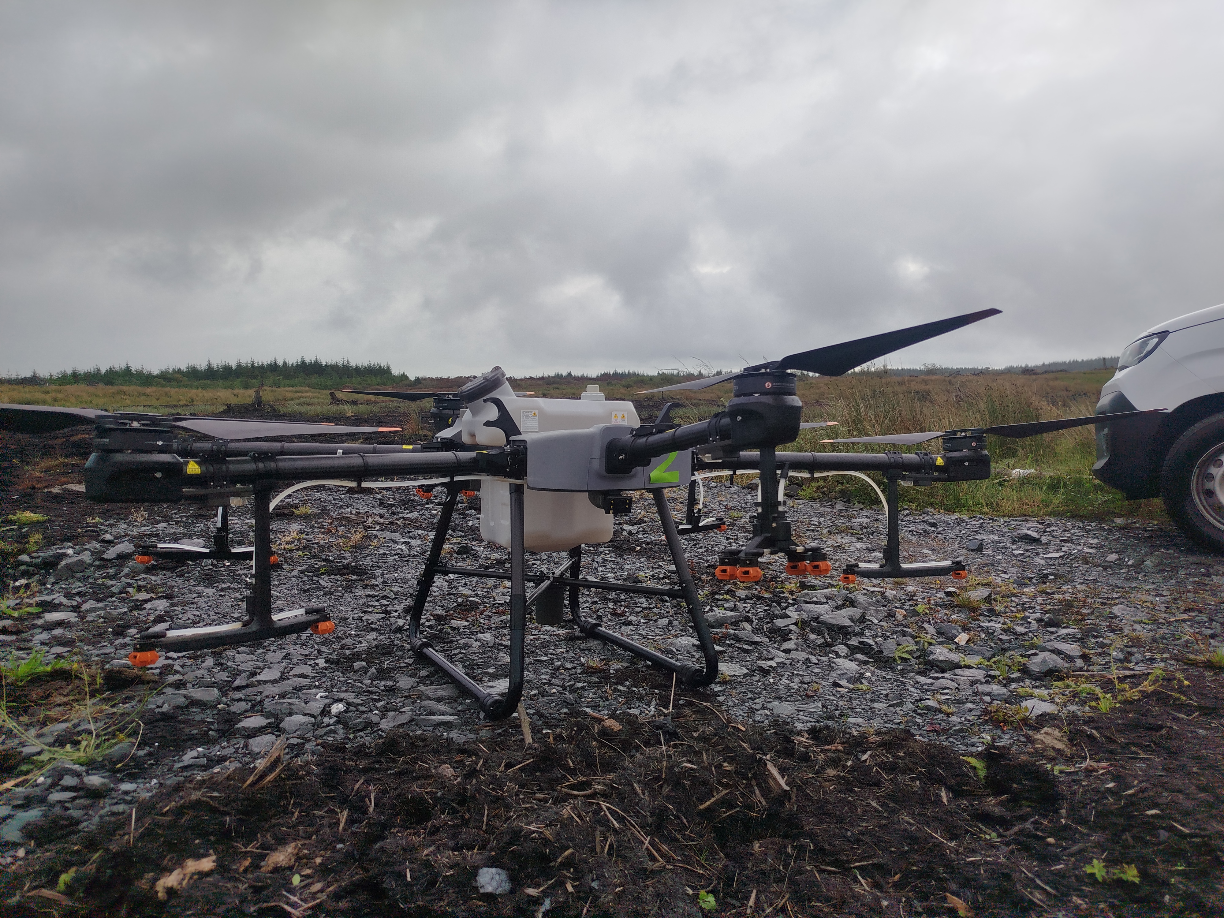 Drones to help tackle wildfires tested as Slieve Beagh left looking ...