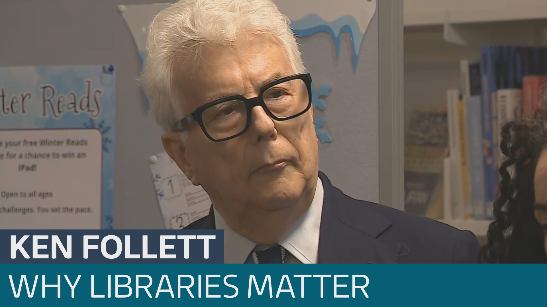 Bestselling novelist says he would not be a writer without access to ...