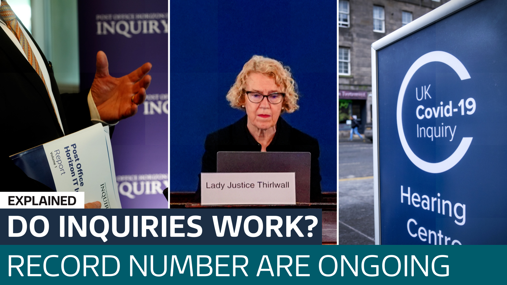 There are a record number of UK inquiries ongoing. Do they work ...