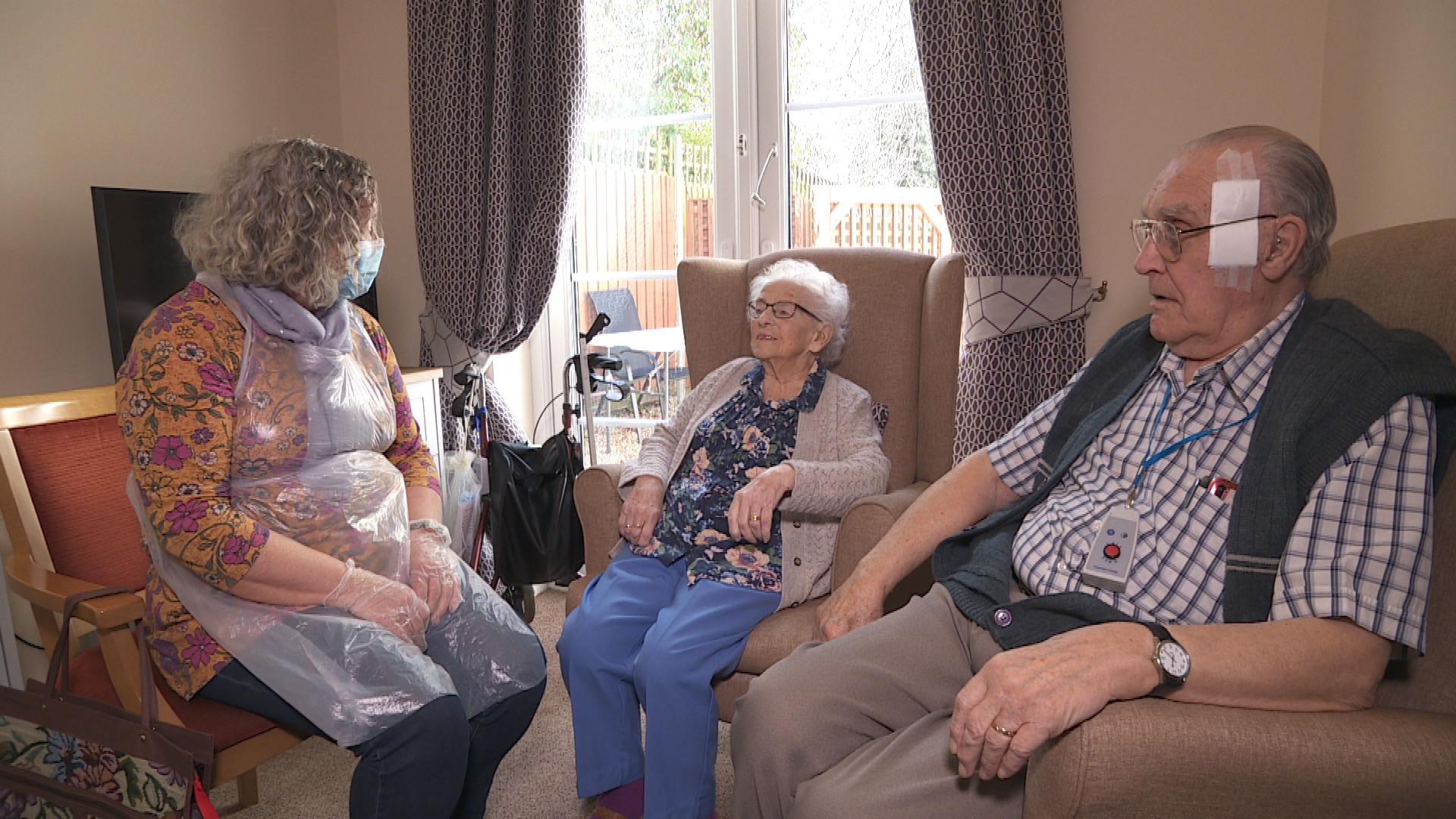 Covid: Care home isolation rule scrapped for low risk visits out | ITV News