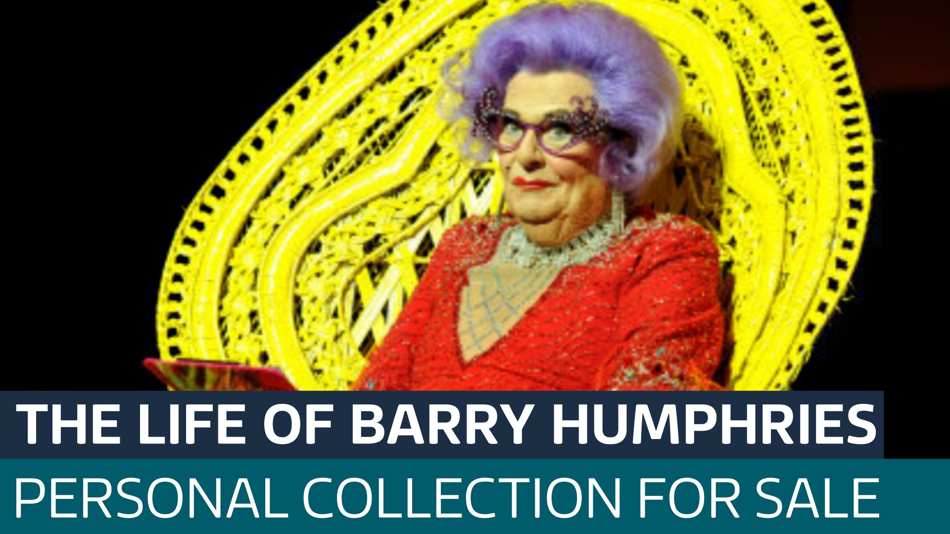 Barry Humphries Auction