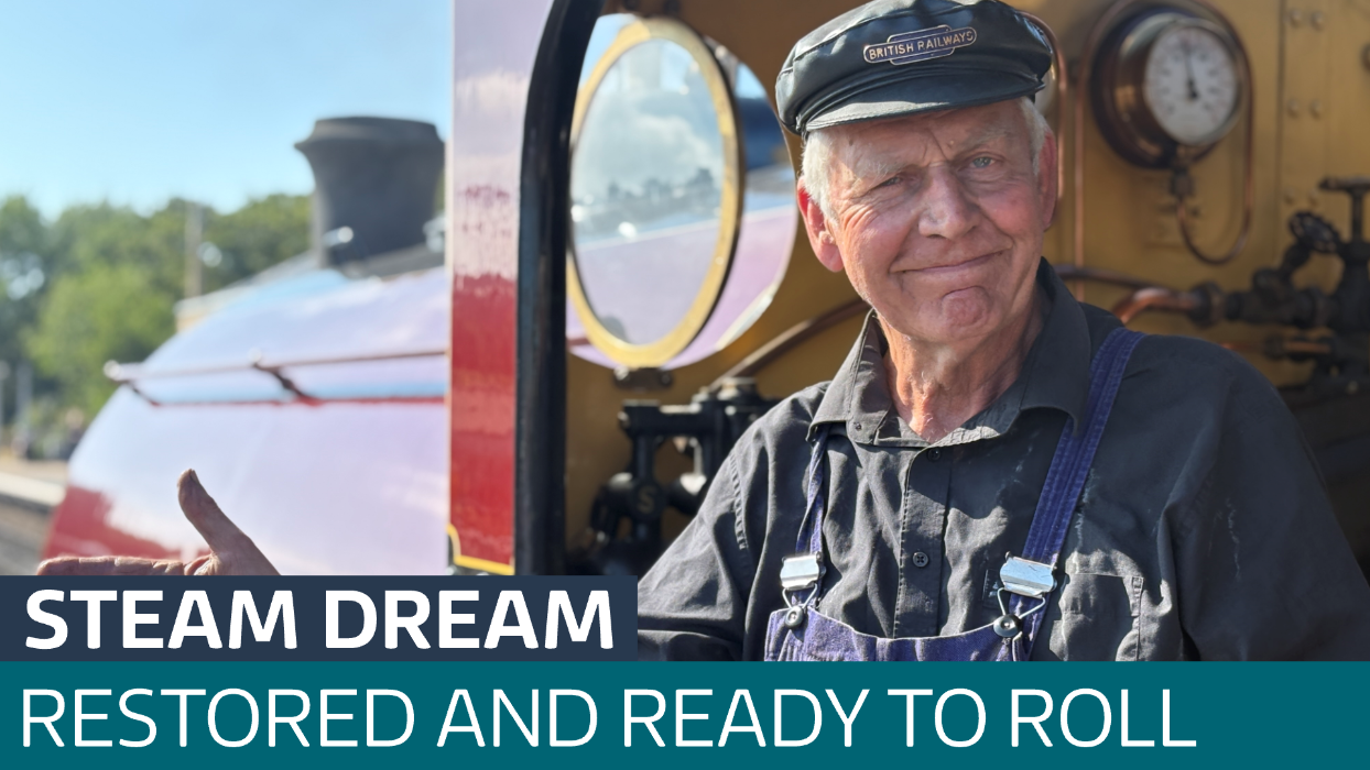 Steam engine back on track after nine-year restoration project at North ...