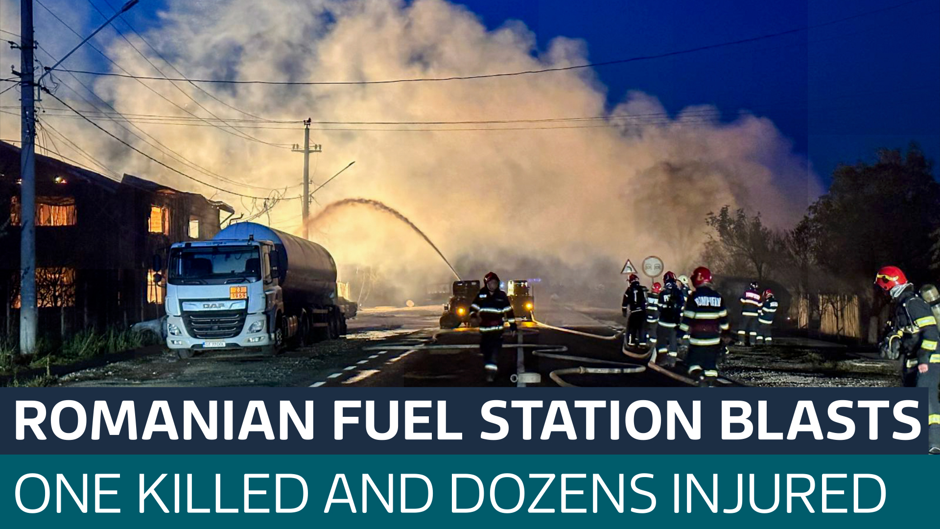 Two dead and dozens more injured in explosions at Romanian petrol ...