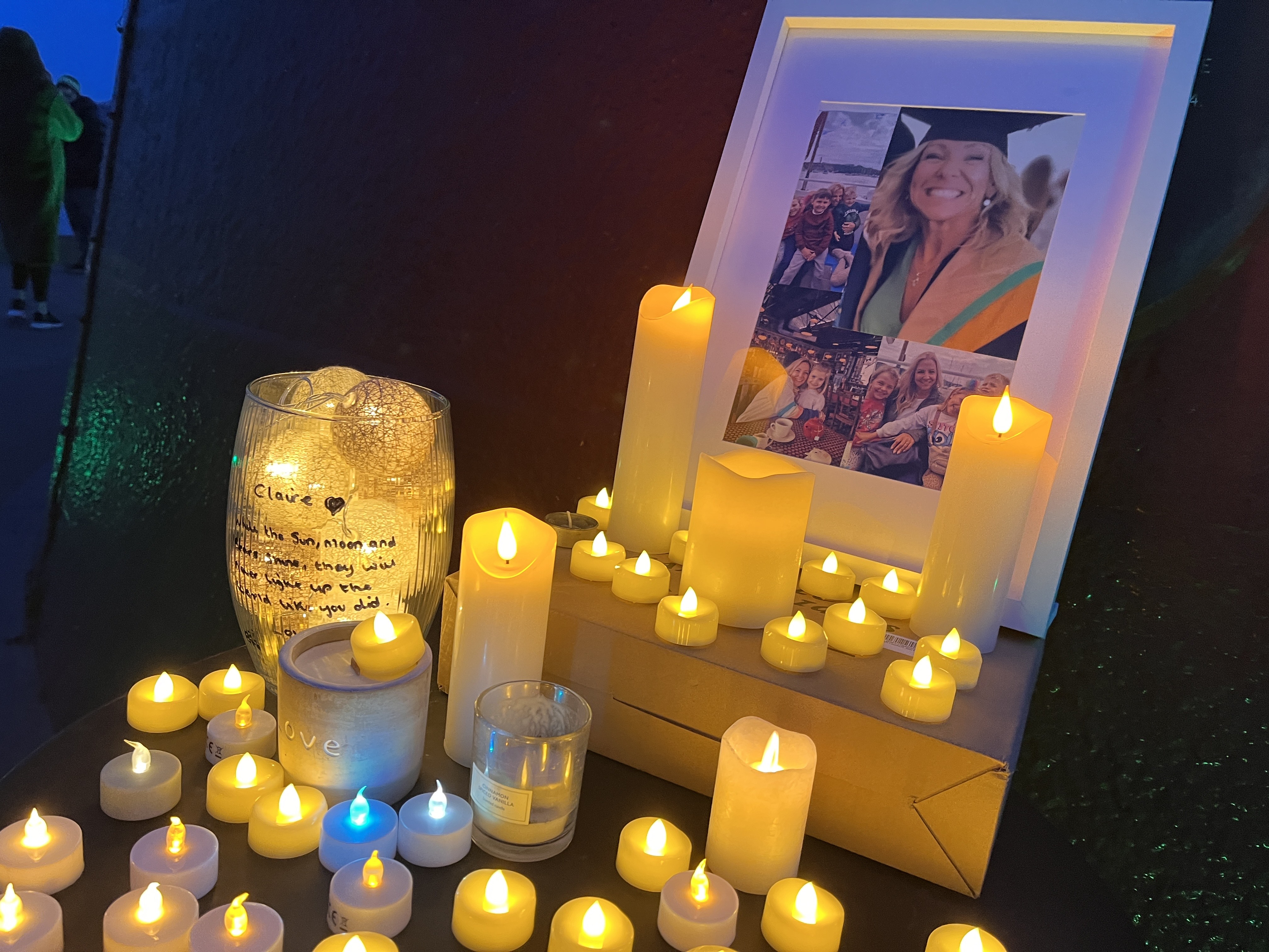 Claire Chick: vigil held for deceased University of Plymouth lecturer ...