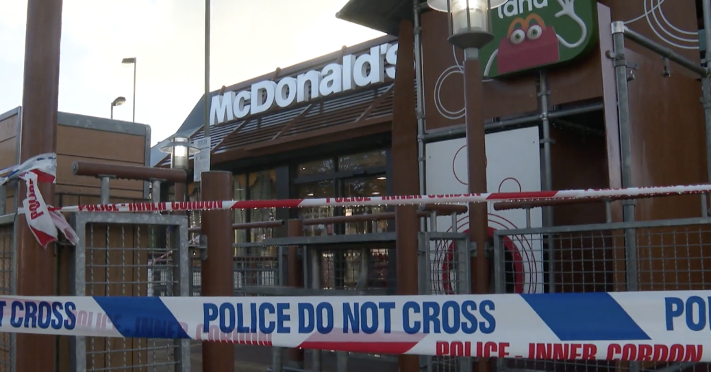 Four assaulted with one hospitalised in attack outside McDonald's store ...