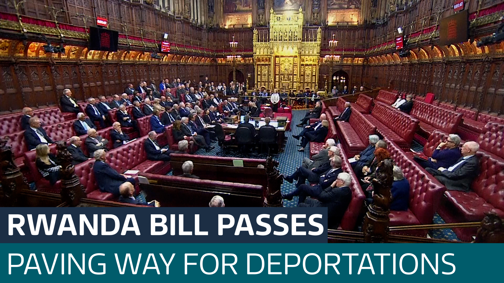 Midnight showdown ends in victory for Sunak as Rwanda Bill passes ...