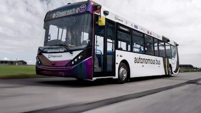'World's first' driverless bus service to get underway in Scotland ...