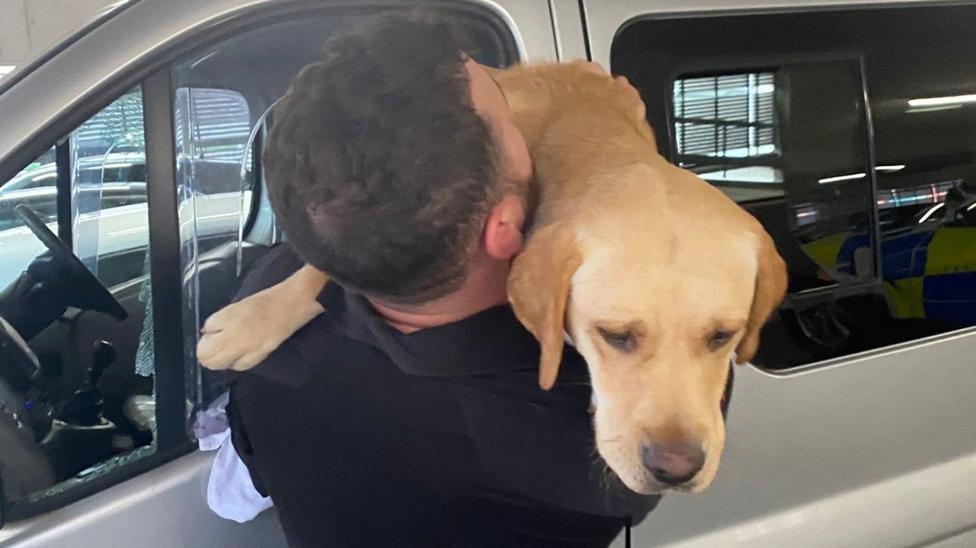 Police rescue dog locked inside campervan for three days | ITV News Granada