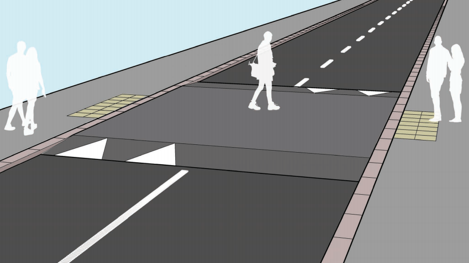 New pedestrian crossings to improve safety at Havre des Pas in Jersey ...