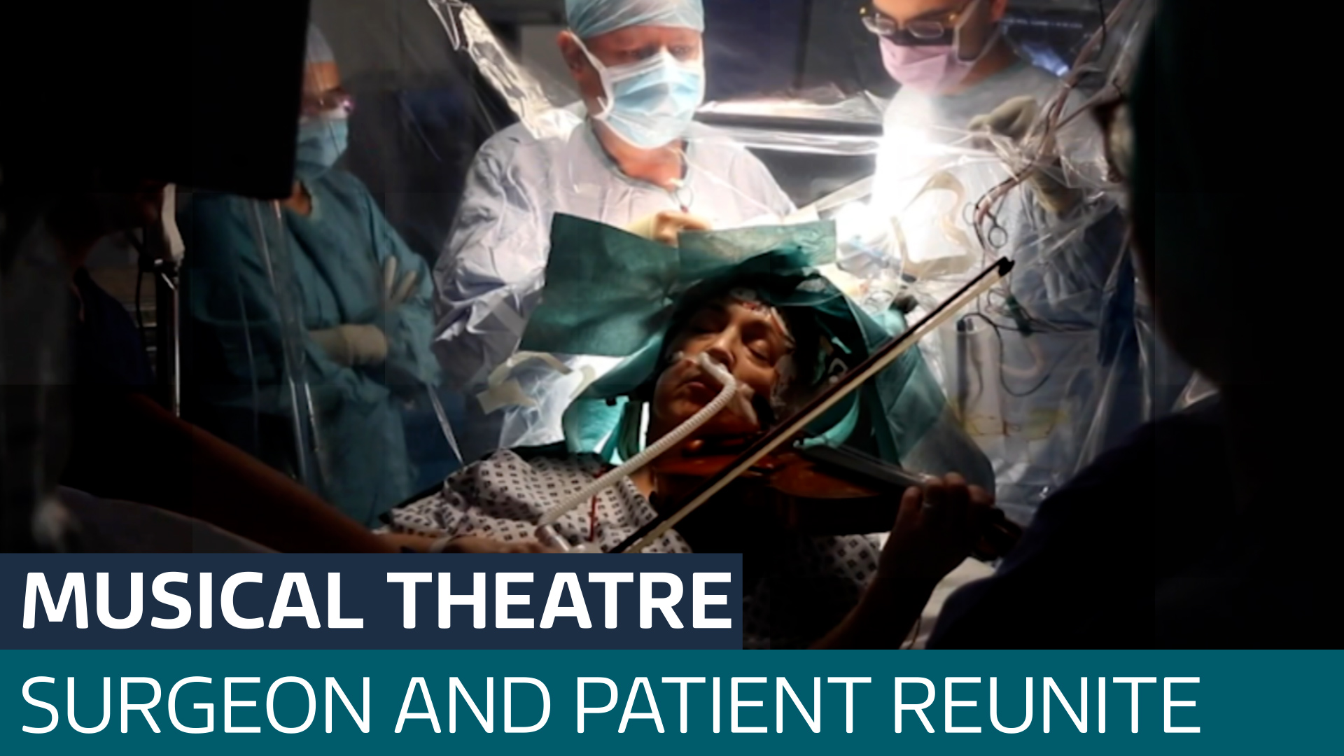 Woman who played violin while having brain operation reunites with her ...