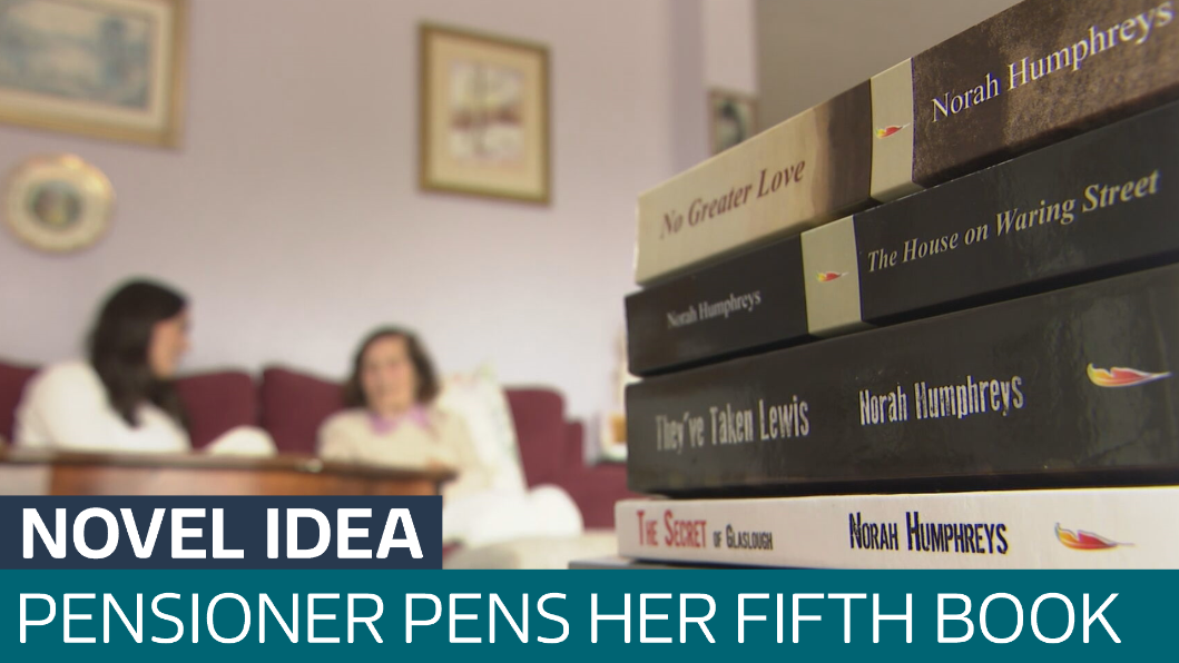 Co Down woman has fifth novel published at age of 89 - Latest From ITV News