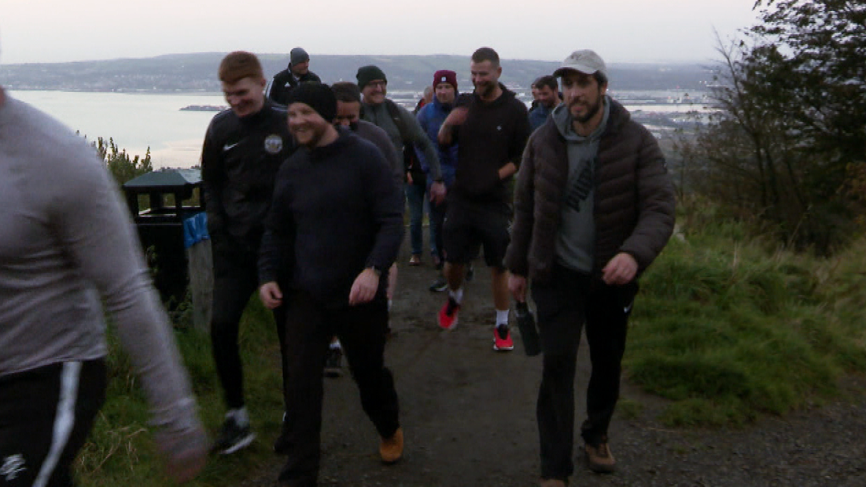 North Belfast men's group promotes positive mental health by walking ...