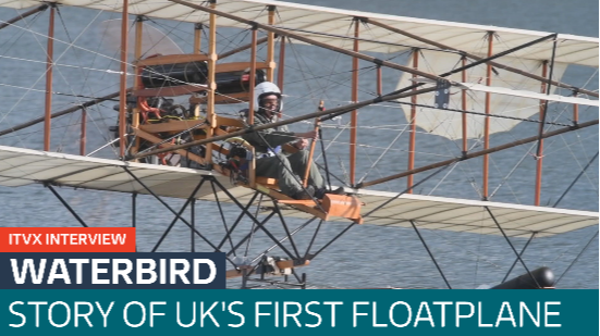 The aircraft took off on its maiden flight in 1911 - Latest From ITV News