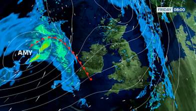 Storm Amy: When and where will the first storm of the season hit ...